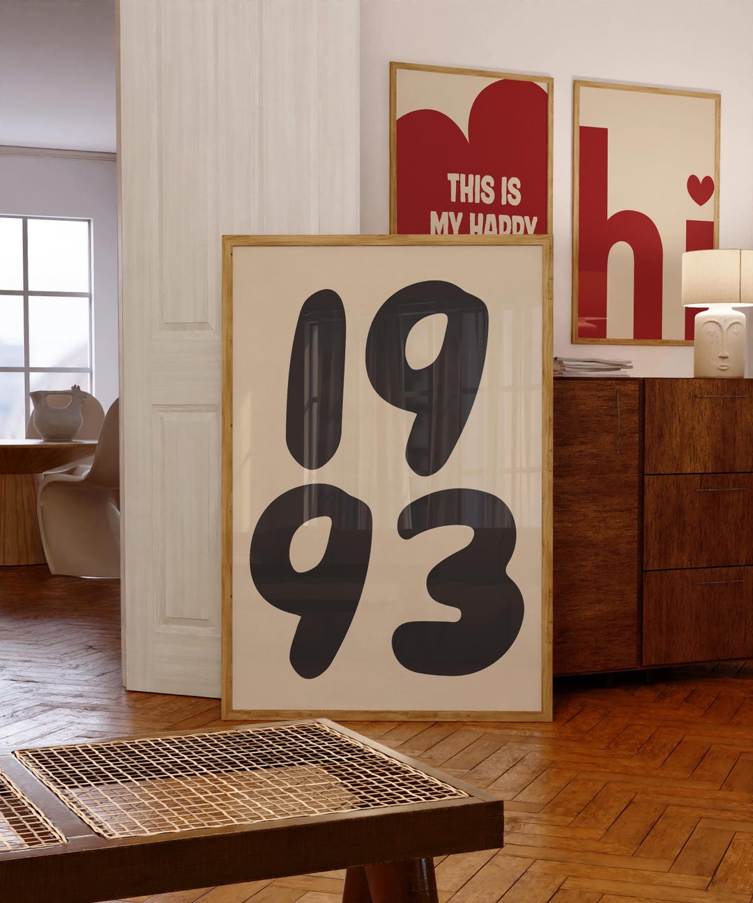 Retro 1993 Year Poster- Birth Year Poster- Personalized Birthday Gift ...