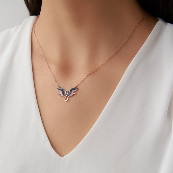 Infinity Symbol Angel Wing - Etsy