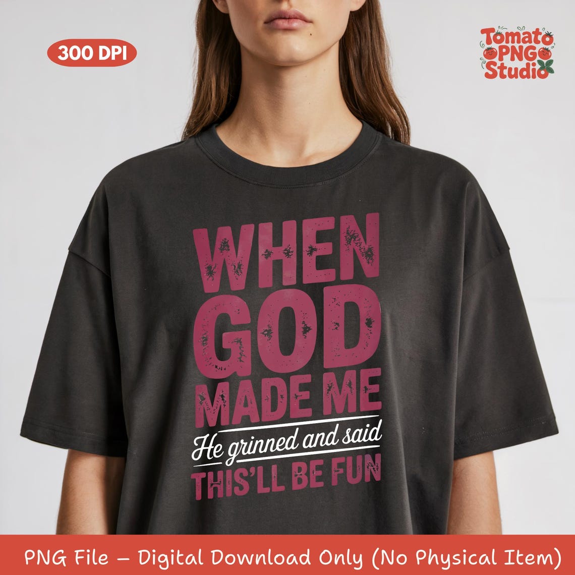 Funny Christian Quote PNG: Inspirational Religious Humor (digital ...