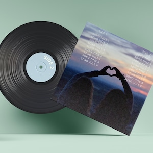 Custom Vinyl Mixtape, 12 Inch Vinyl, Personalized 40 Minute Playlist ...
