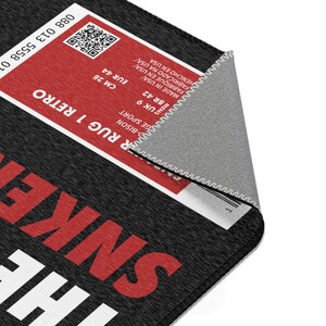 Custom Sneaker Rug, Hypebeast Decor, Boyfriend Gift, Sneaker Head ...