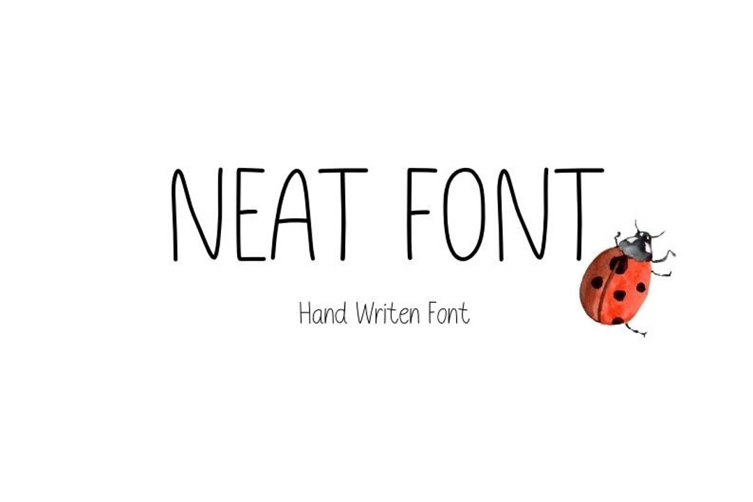 Neat Font Neat Headline Font School Font Crafty Font - Etsy Australia