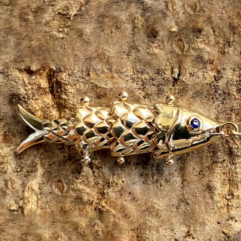 Fish Necklace - Etsy