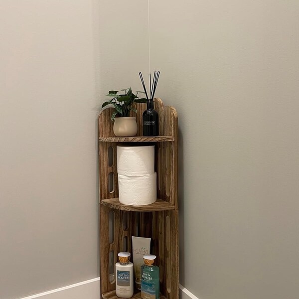 Small Corner Shelf - Etsy
