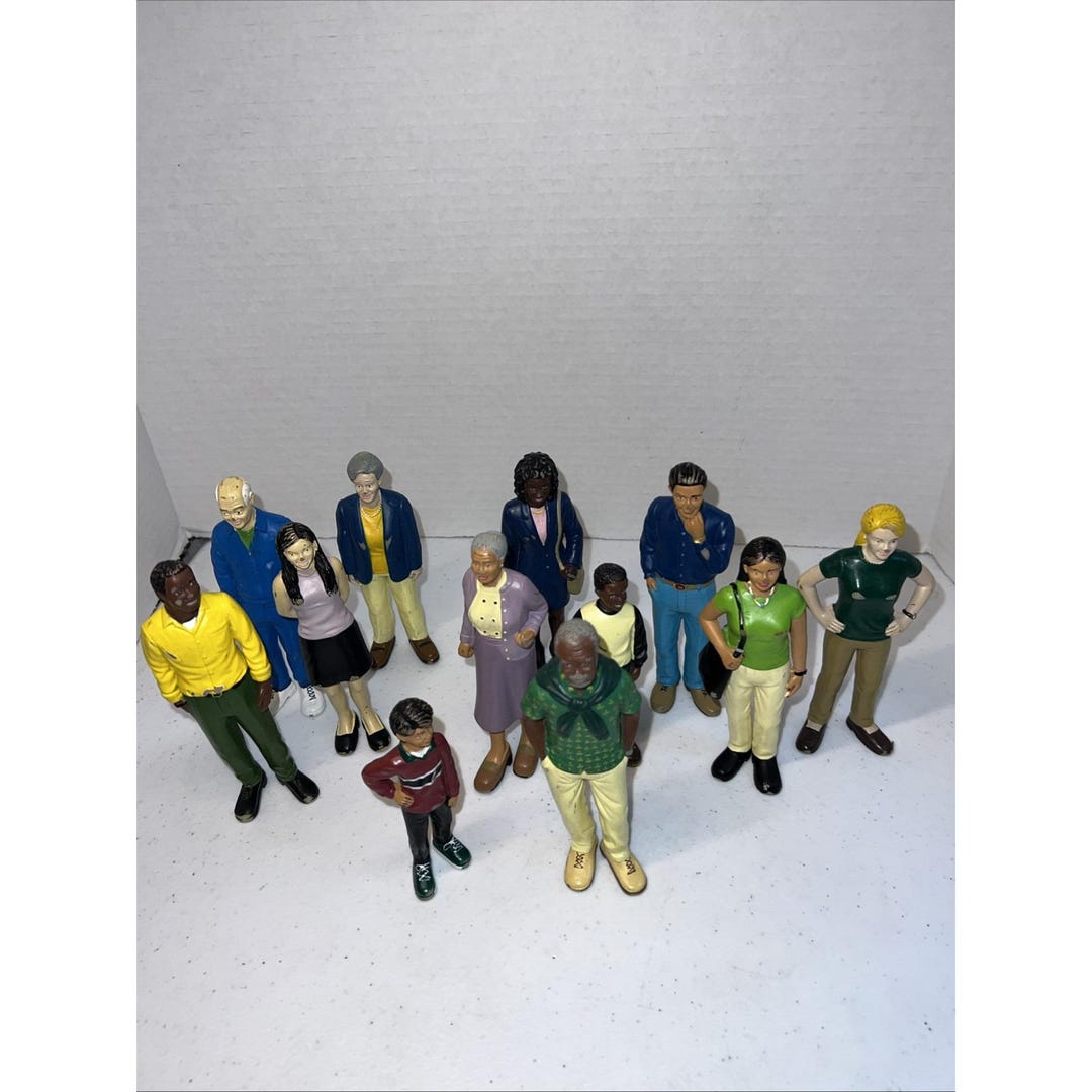 Lakeshore Learning PVC Toy Figures 1990s People Careers Community Lot ...