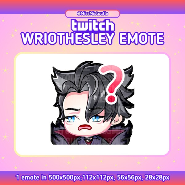 Genshin Wriothesley - Etsy