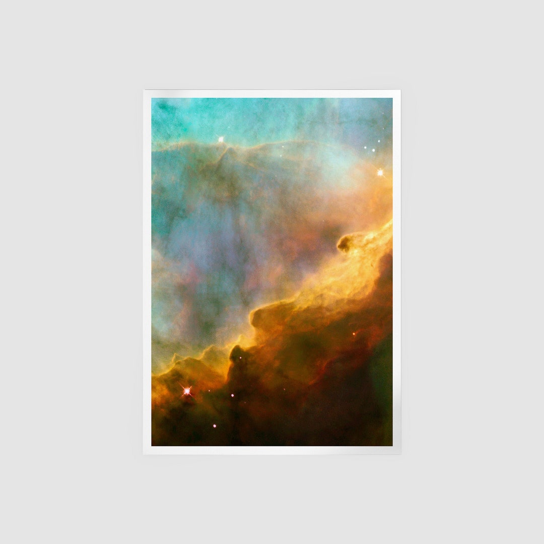 Swan Nebula Messier 17 Poster | Astro Photograpy Poster Print (hubble ...