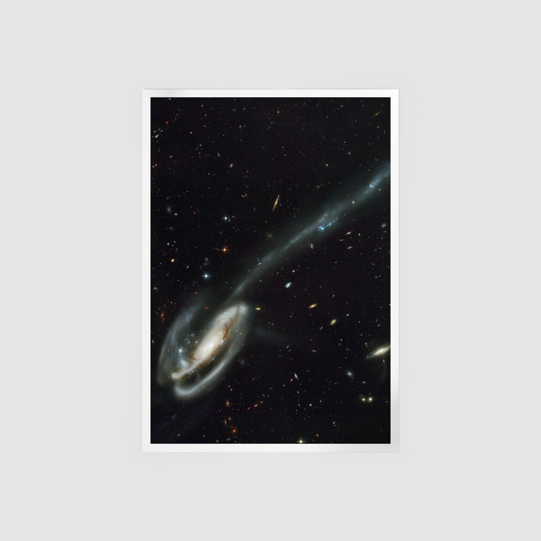 The Tadpole Galaxy Poster Astro Photograpy Poster Print hubble Space ...