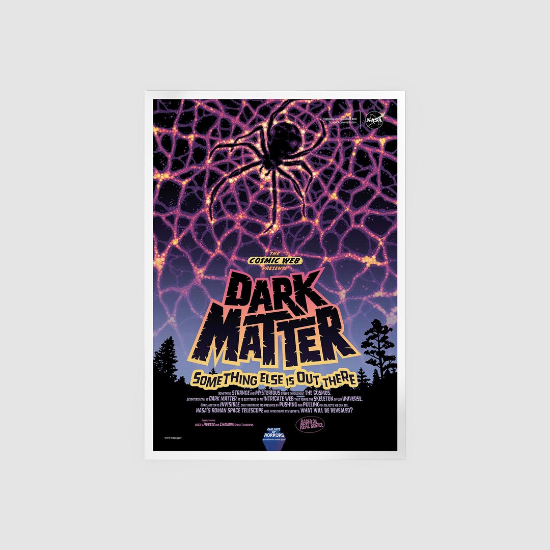 Dark Matter Poster Nasa Posters galaxy of Horrors - Etsy