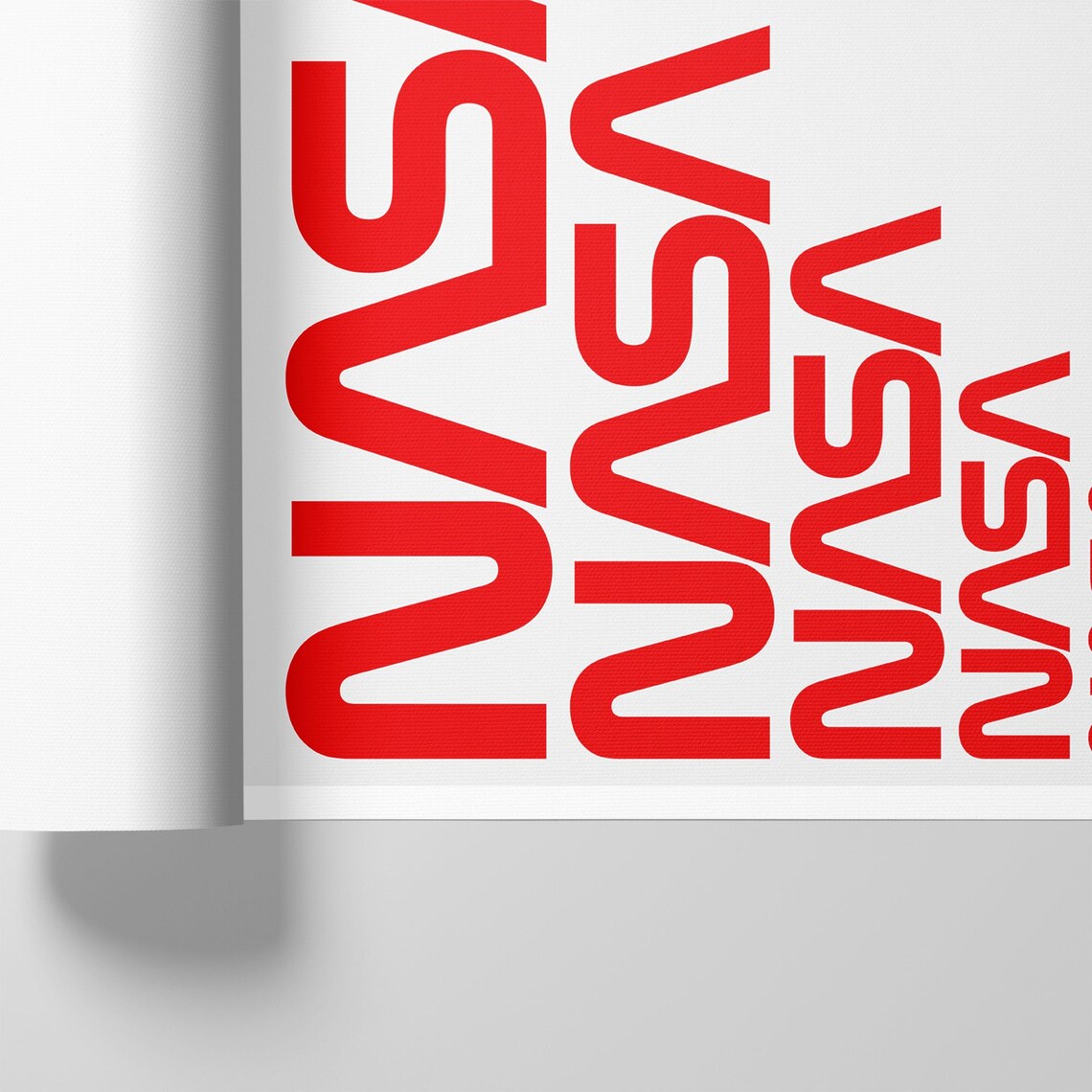 Nasa Worms Logo Poster - Etsy