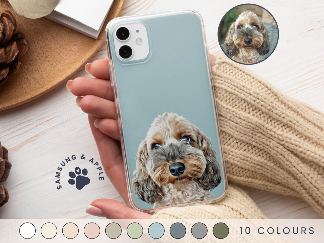 Custom Dog Phone Case, Personalised Pet Case, Pet Lover Gift ...