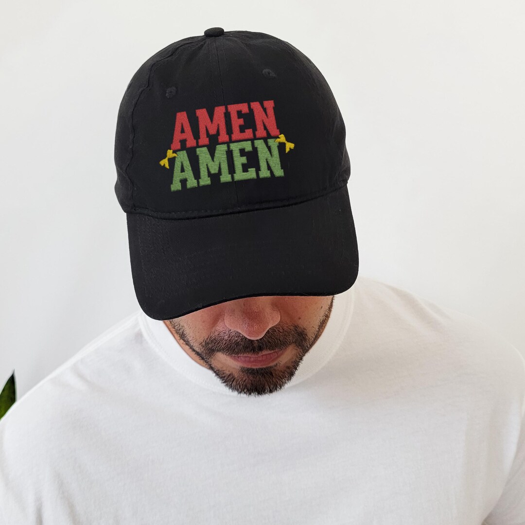 Embroidered Christian Hat, Faith Amen Dad Hats, Jesus Baseball Cap ...