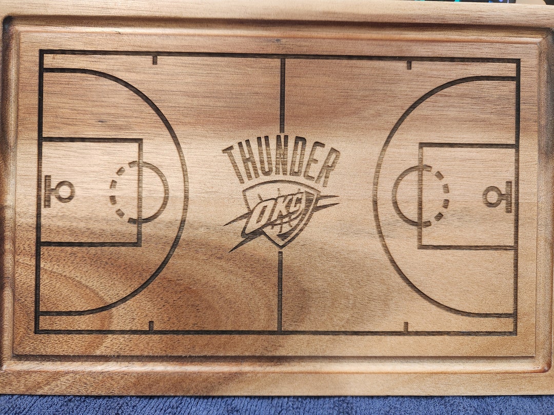 Custom Basketball Court Cutting Board: Personalized Kitchen Gift for ...