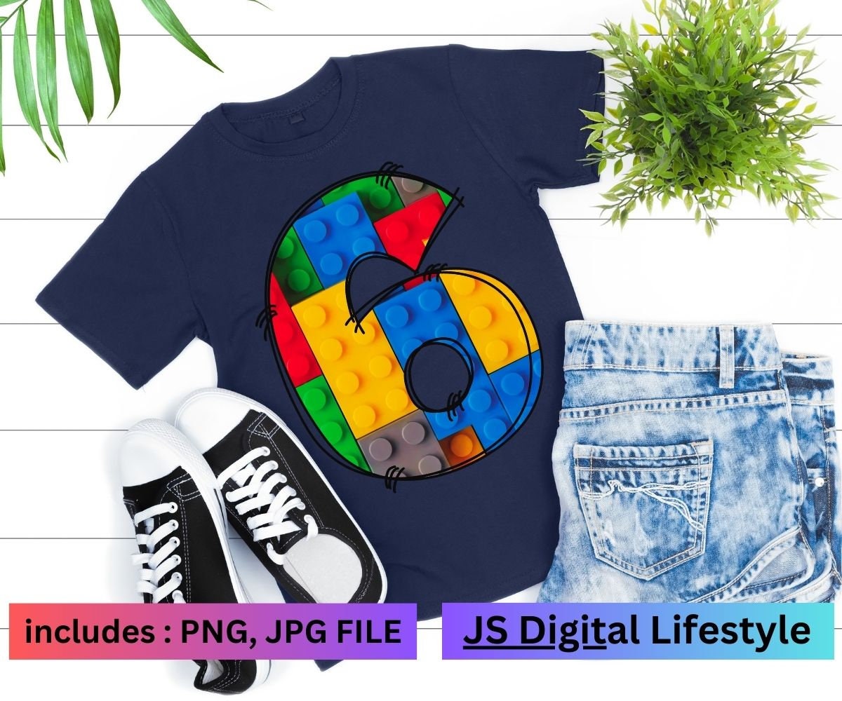 Bro I'm 6, Bruh Its My Birthday Master Builder PNG, 6 Year Old 6th ...