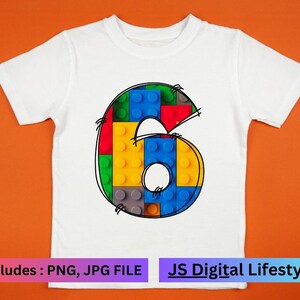 Bro I'm 6, Bruh Its My Birthday Master Builder PNG, 6 Year Old 6th ...