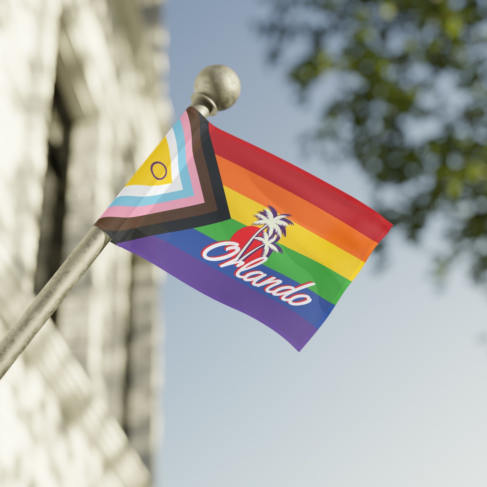 Pride Flag Orlando Florida Pride Gay Pride Flag LGBTQ Pride Flag ...