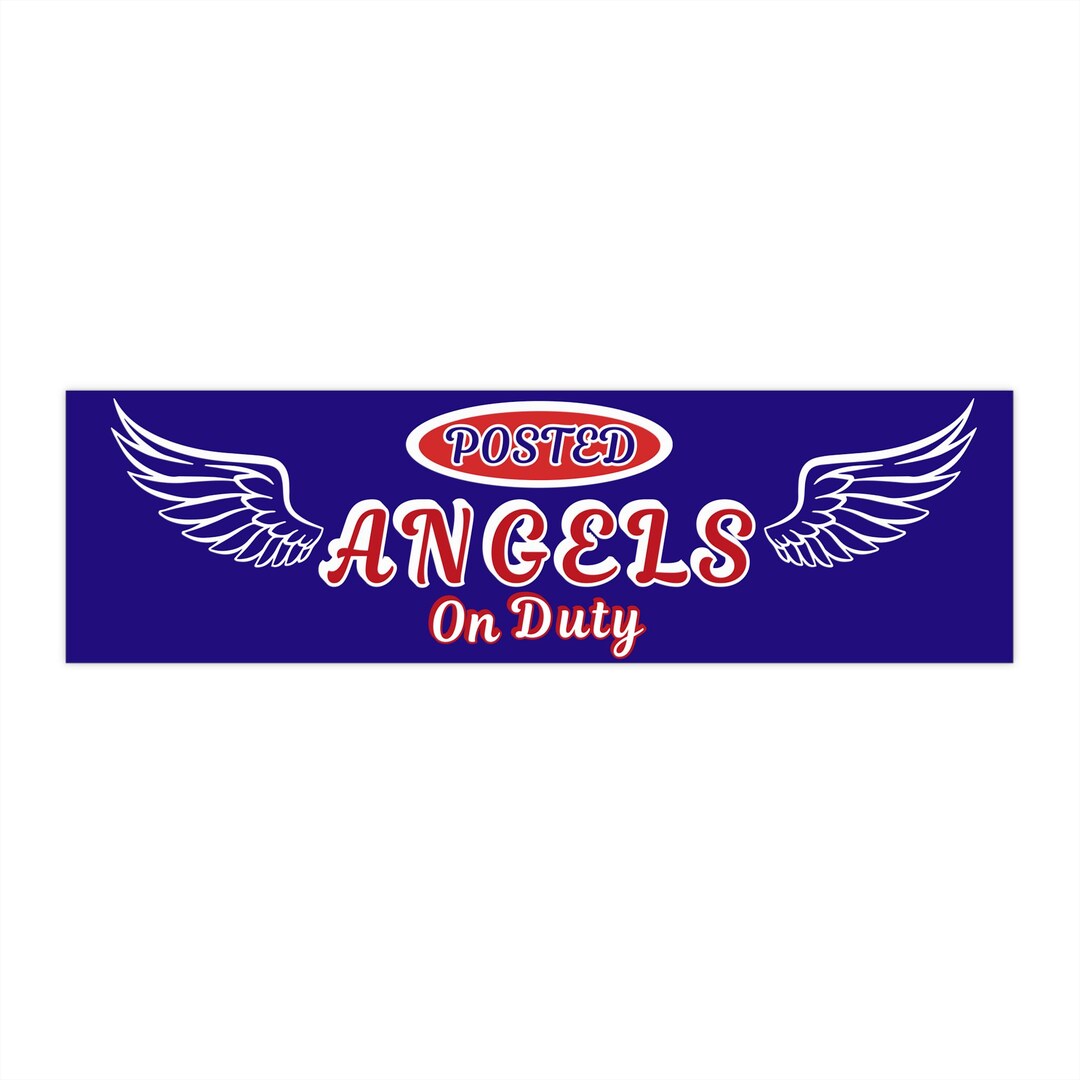 Angels Wings Bumper Sticker, Car Accessories, Vehicle Decoration, Gift ...