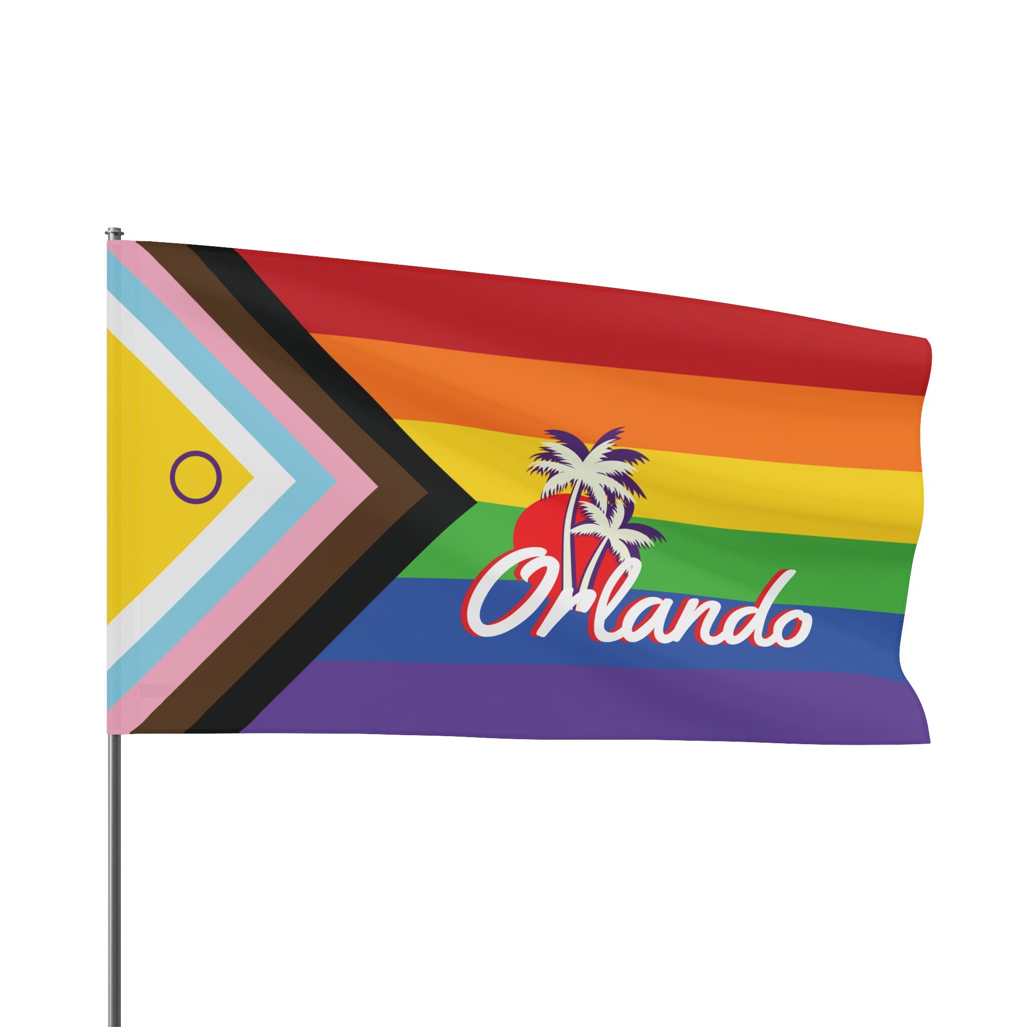 Pride Flag Orlando Florida Pride Gay Pride Flag LGBTQ Pride Flag ...