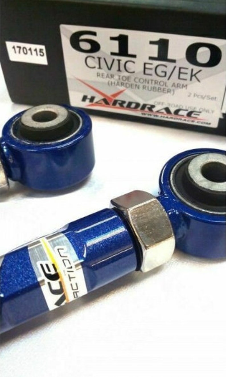 Hardrace Rear Adjustable Toe Kit for Honda Civic Eg/ek/ej/integra Dc2 ...