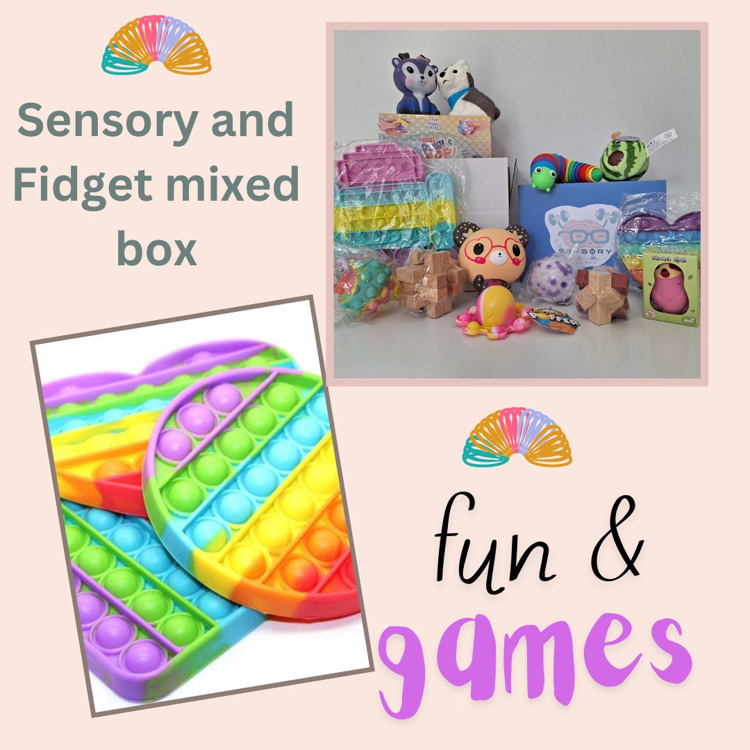 Sensory and Fidget Mix Box - Etsy