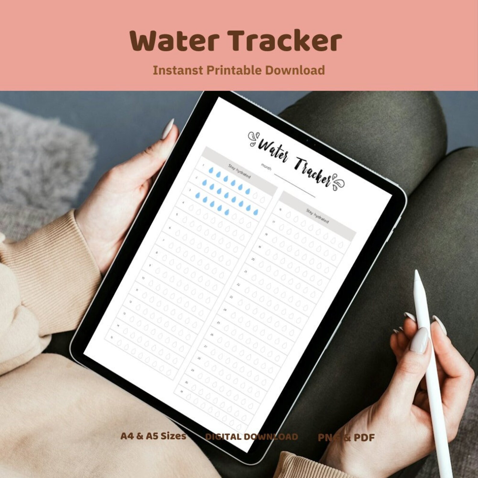 Water Tracker,hydration Helper,digital Water Tracker,water Tracker ...