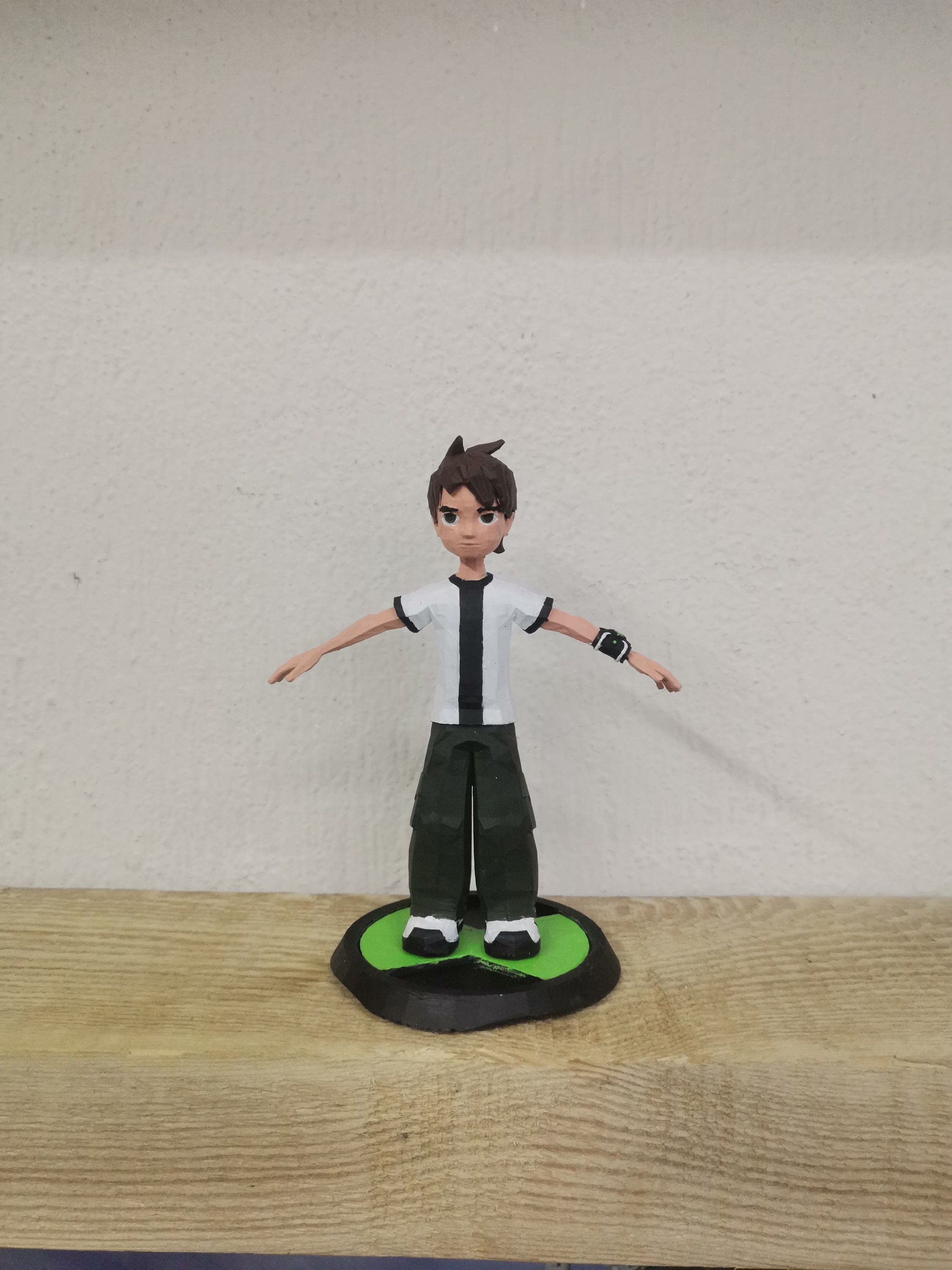 Ben Tennyson Ben 10 Classic Inspired 12cm 3d Printed Resin Figure - Etsy