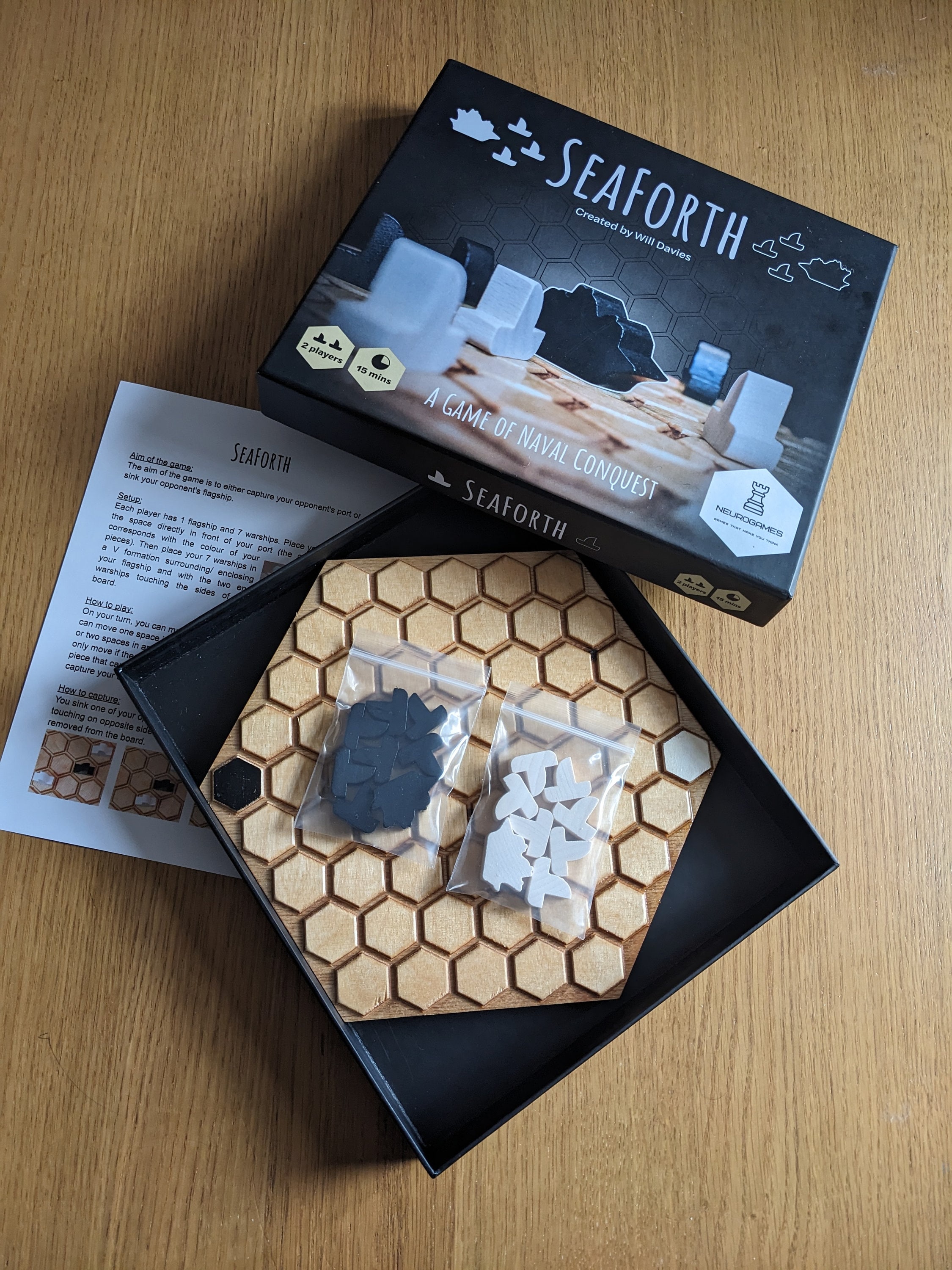 Seaforth Seafaring Abstract Strategy Wooden Board Game - Etsy