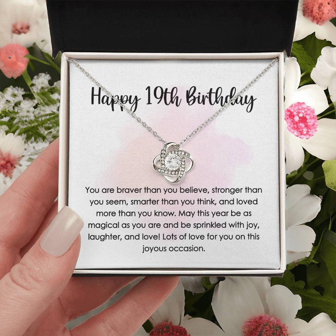 19th Birthday Gifts for Girls, 19 Year Old Gift, Nineteenth Birthday ...
