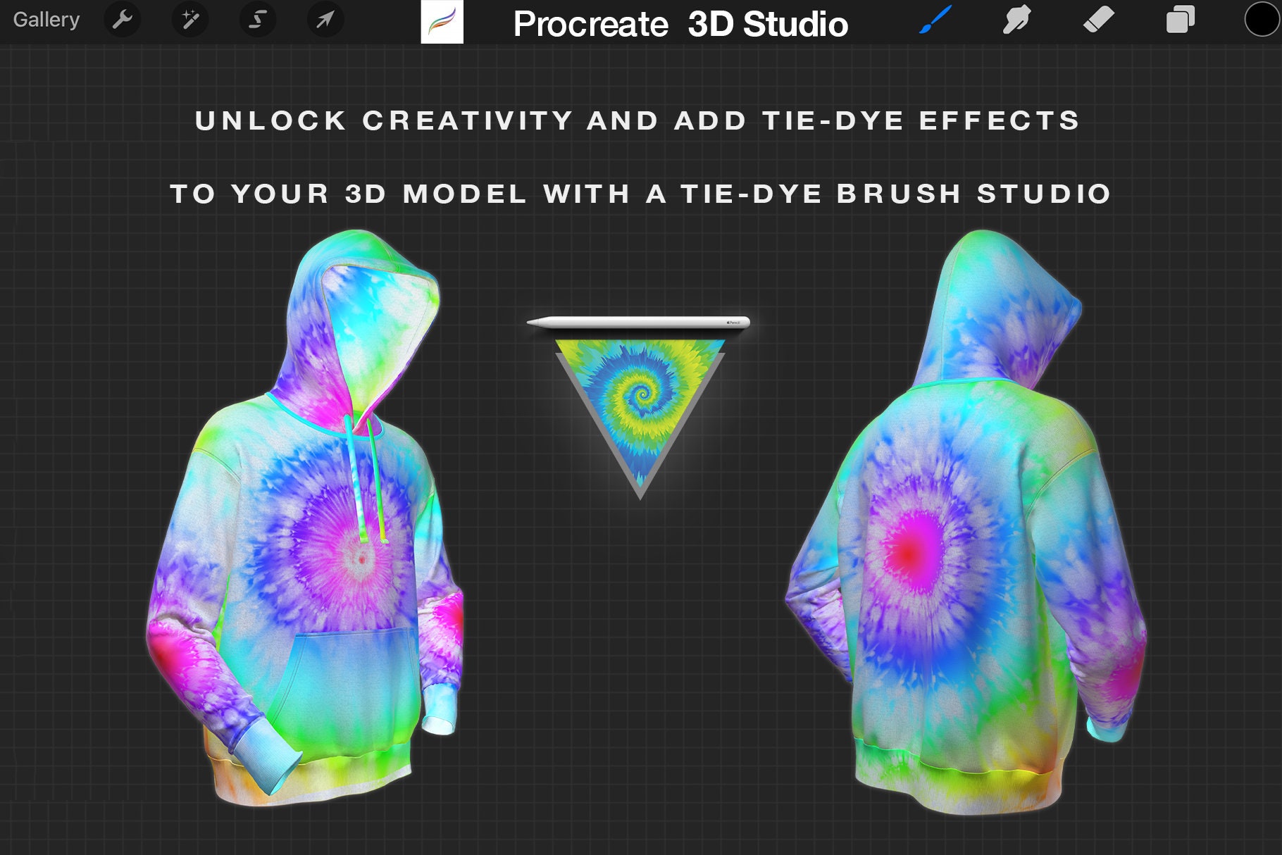 Hoodies - Procreate 3D Model - Hoodie Mockups Women and Man - Etsy
