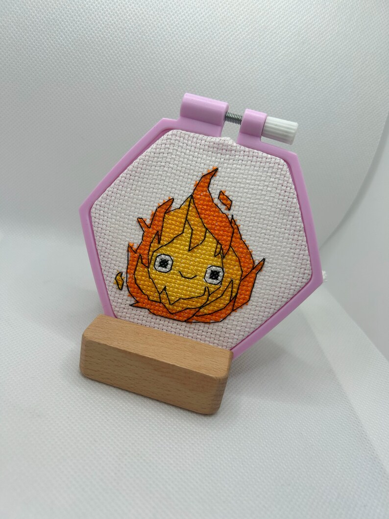 Cross Stitch Pattern Calcifer PDF, Easy Instant Download, Tote Bag ...