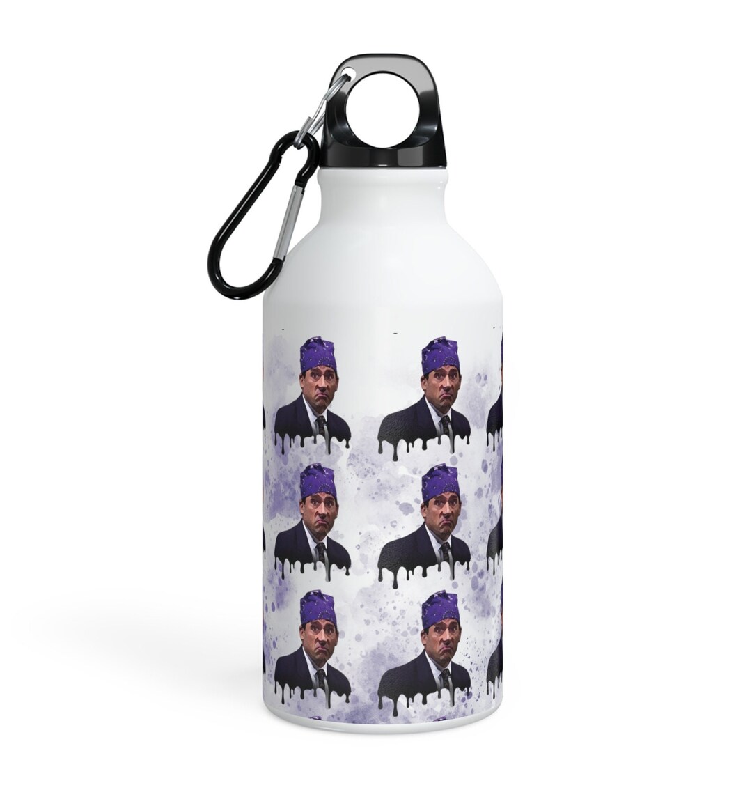 The Office Prison Mike Water Bottle, Watercolour Effect, Aluminium ...