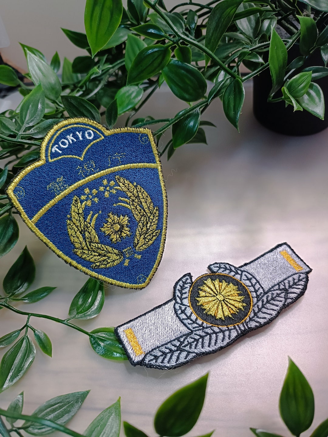 Detective Conan Police Officer Cosplay Patches - Etsy