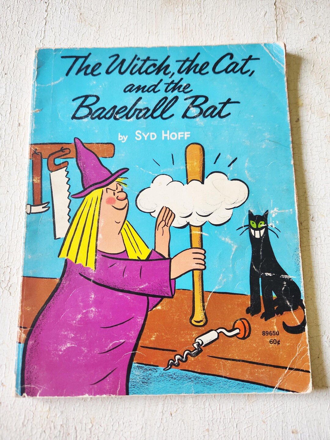 The Witch, the Cat, and the Baseball Bat, Vintage Witch Paperback Book ...