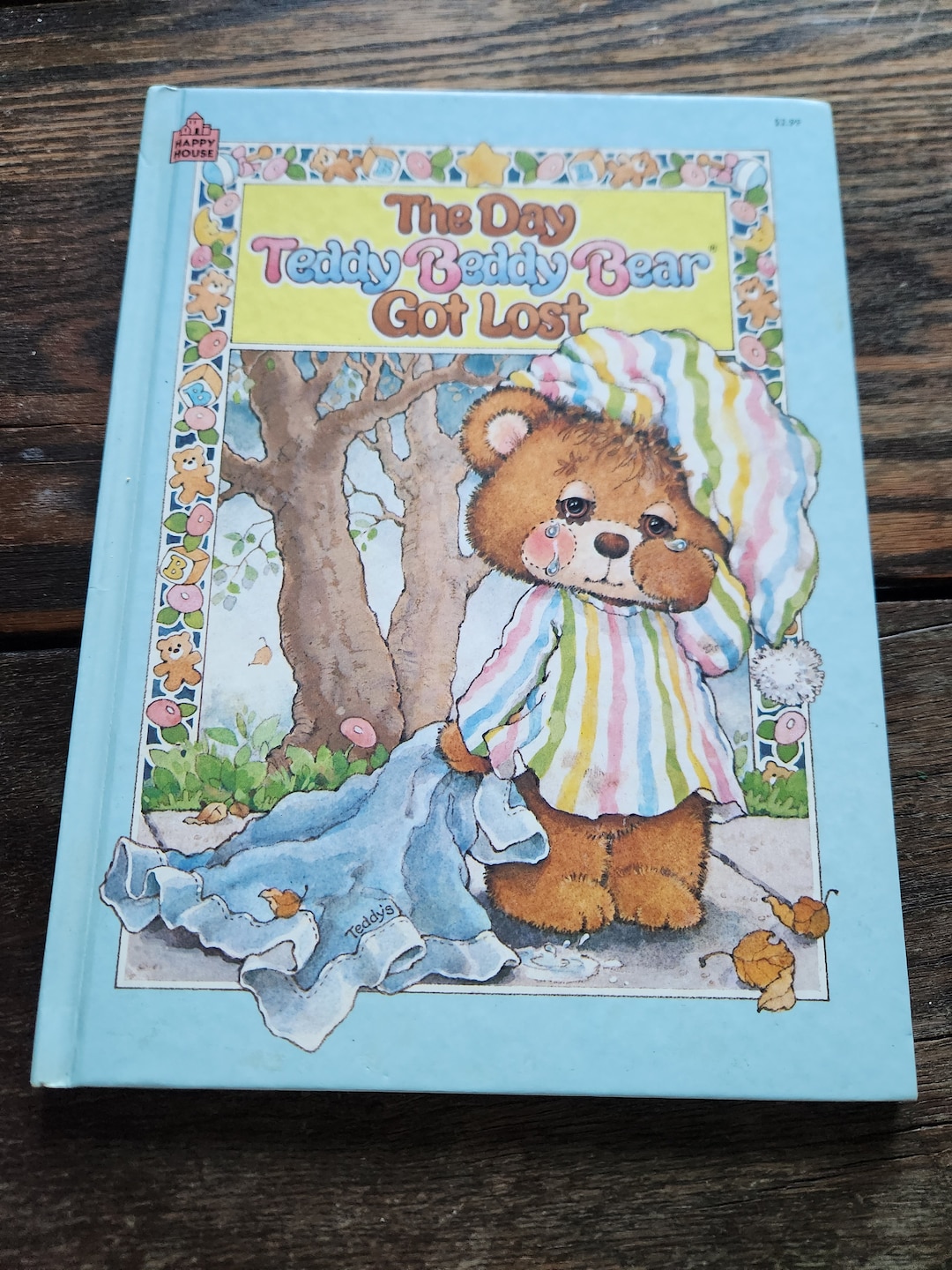 1986 the Day Teddy Beddy Bear Got Lost - Etsy