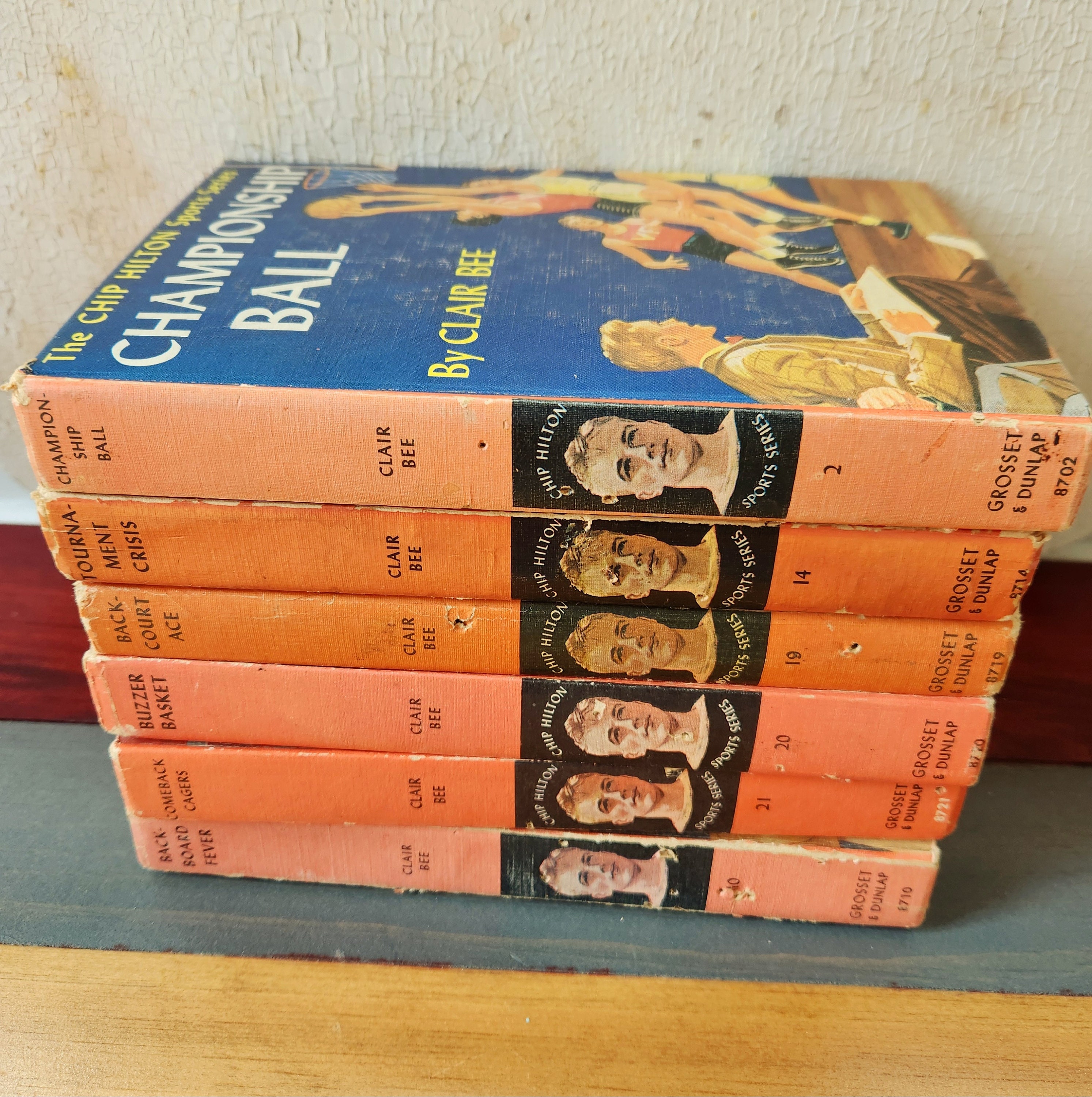 Chip Hilton Sports Series Basketball Books by Clair Bee - Etsy