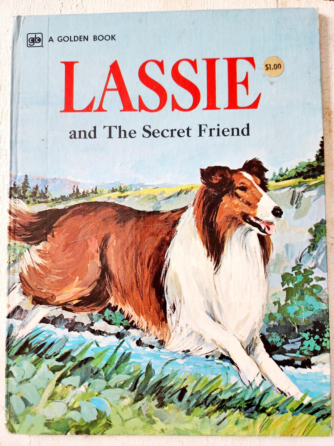 Lassie and the Secret Friend, A Golden Book 1972 - Etsy