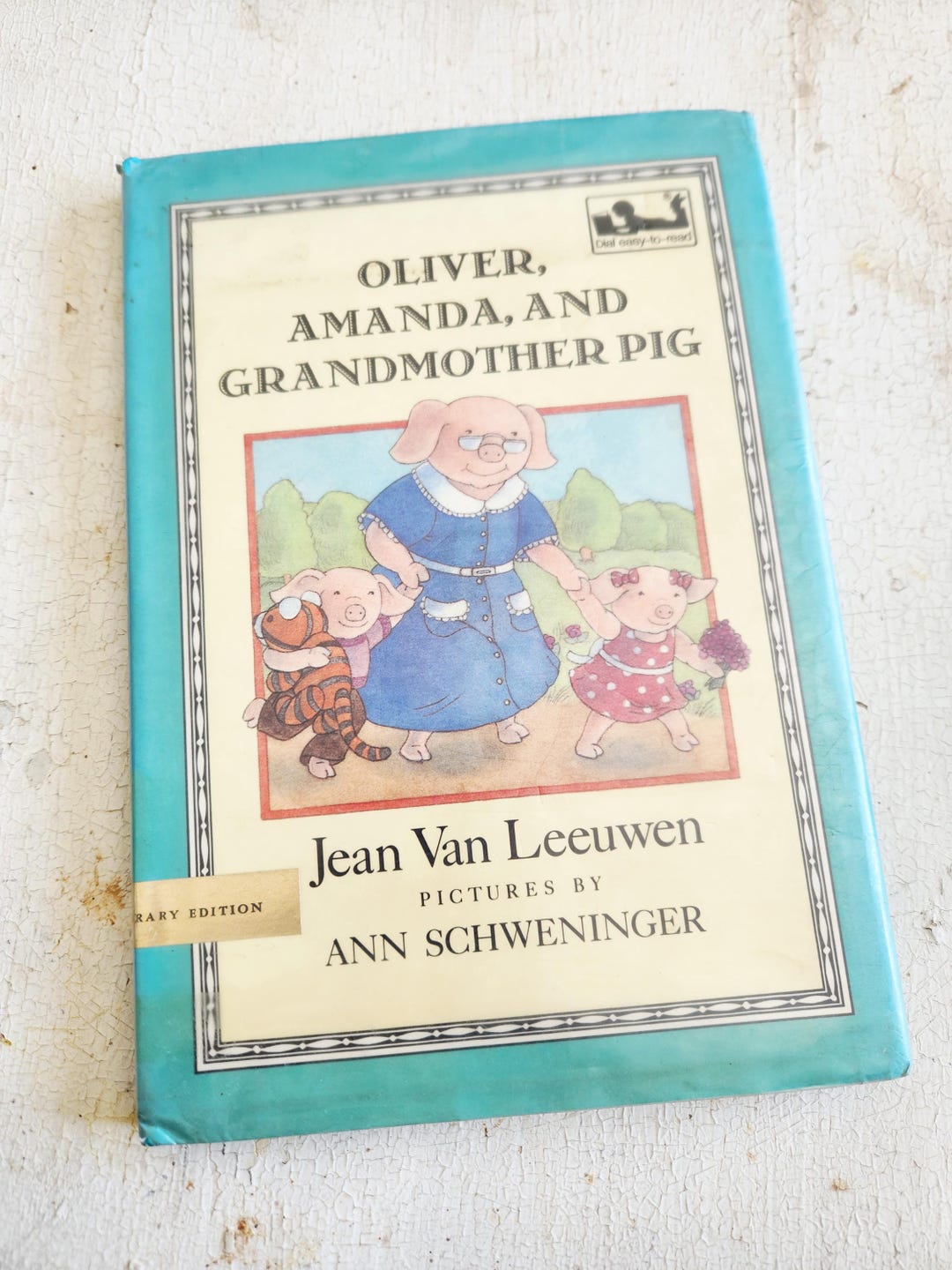 Oliver, Amanda, and Grandmother Pig by Jean Van Leeuwen 1987 - Etsy