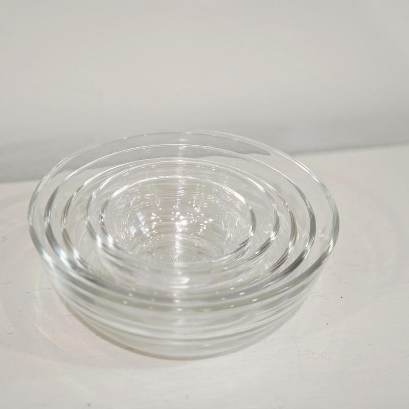 French Duralex Glass Bowl - Etsy