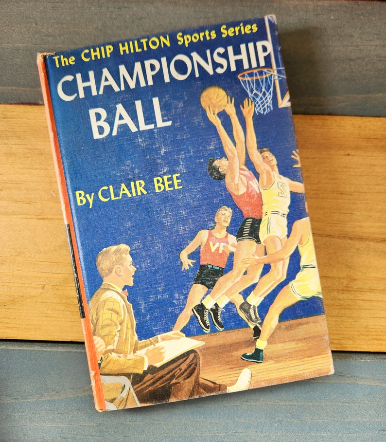 Chip Hilton Sports Series Basketball Books by Clair Bee - Etsy