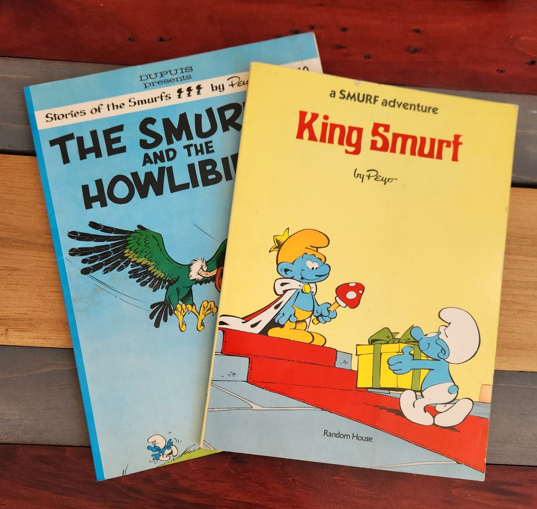 Smurfs Comic Book Set of 2 With Bonus Book - Etsy
