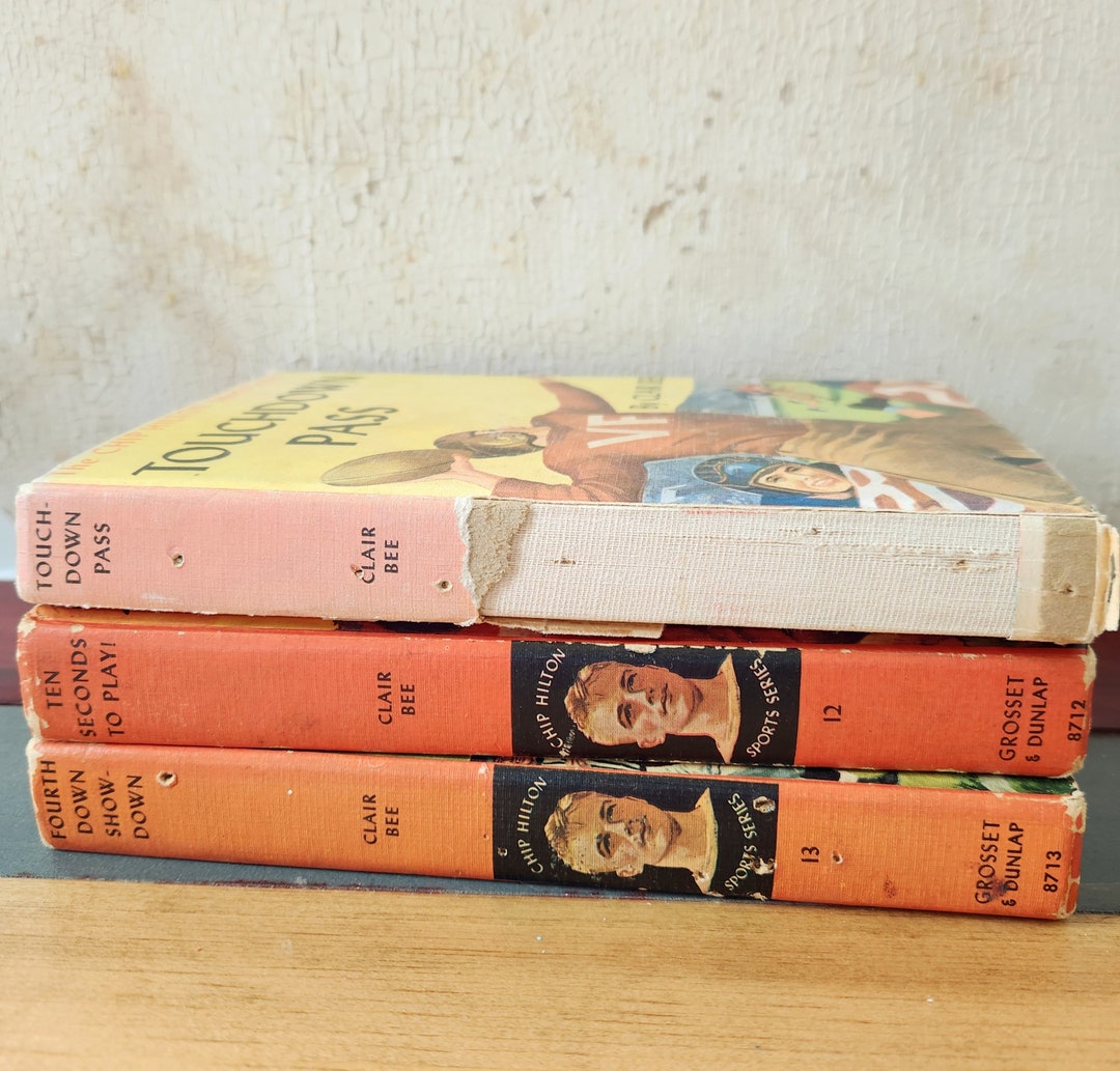 Chip Hilton Sports Series Football Books Set of 3 by Clair Bee - Etsy