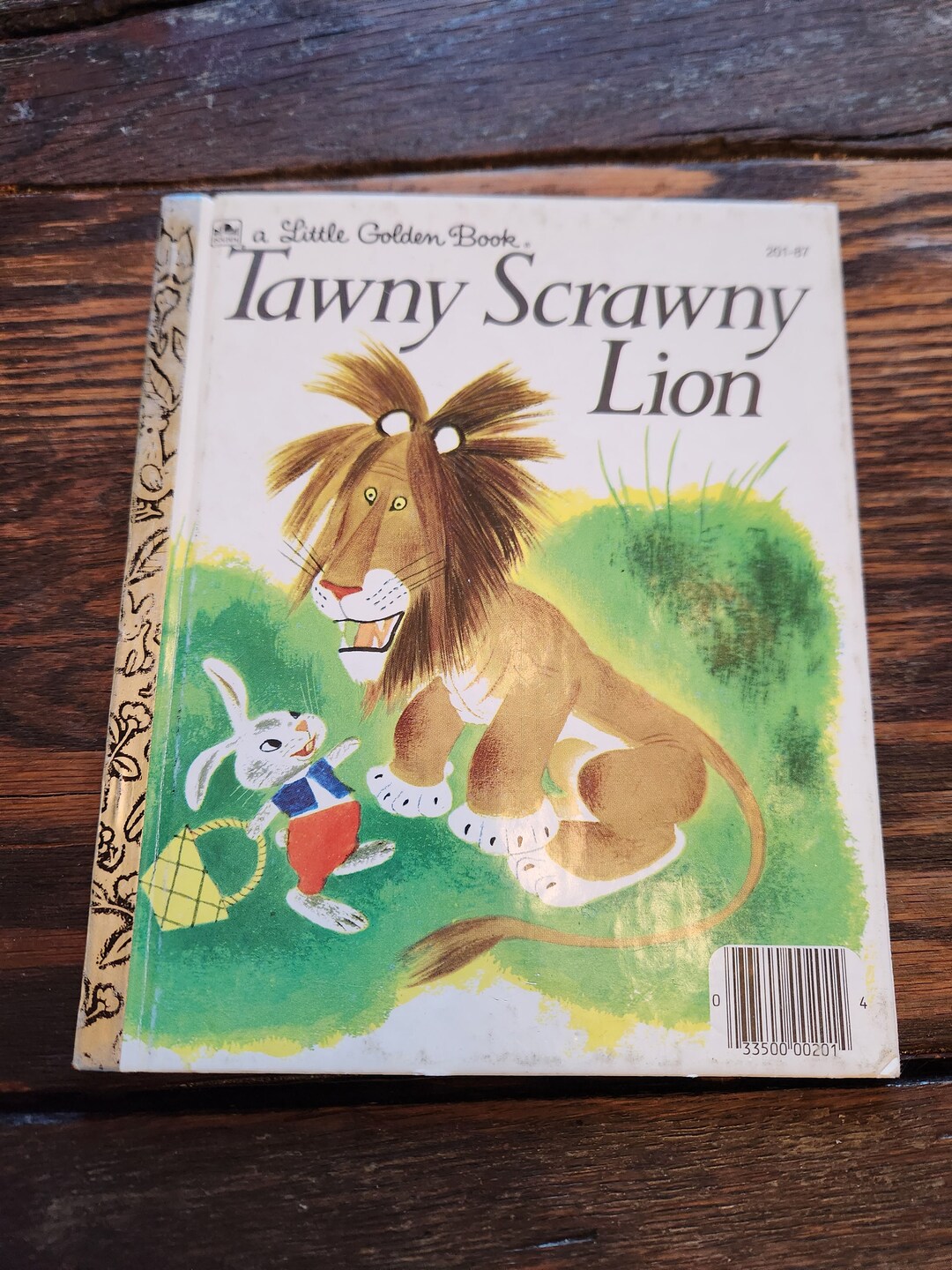 1952 Tawny Scrawny Lion Children's Book - Etsy