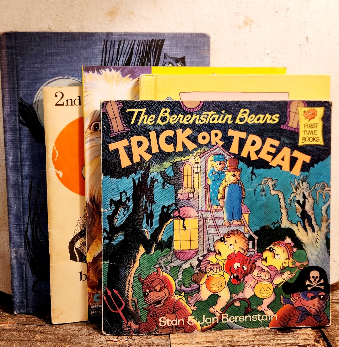 Vintage Halloween Children's Books - Etsy