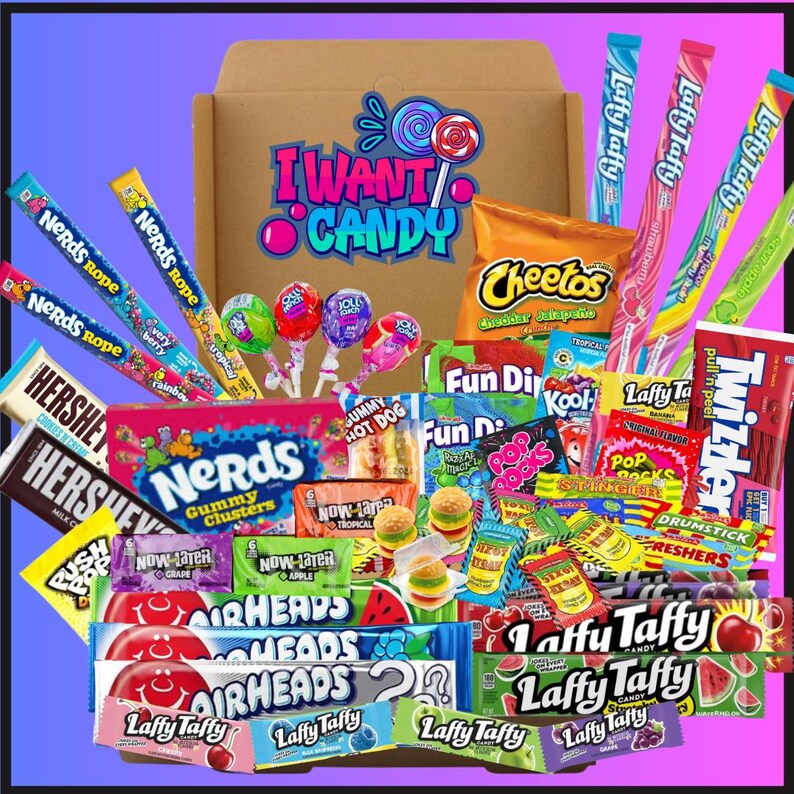 Build Your Own American Sweets Box - Etsy
