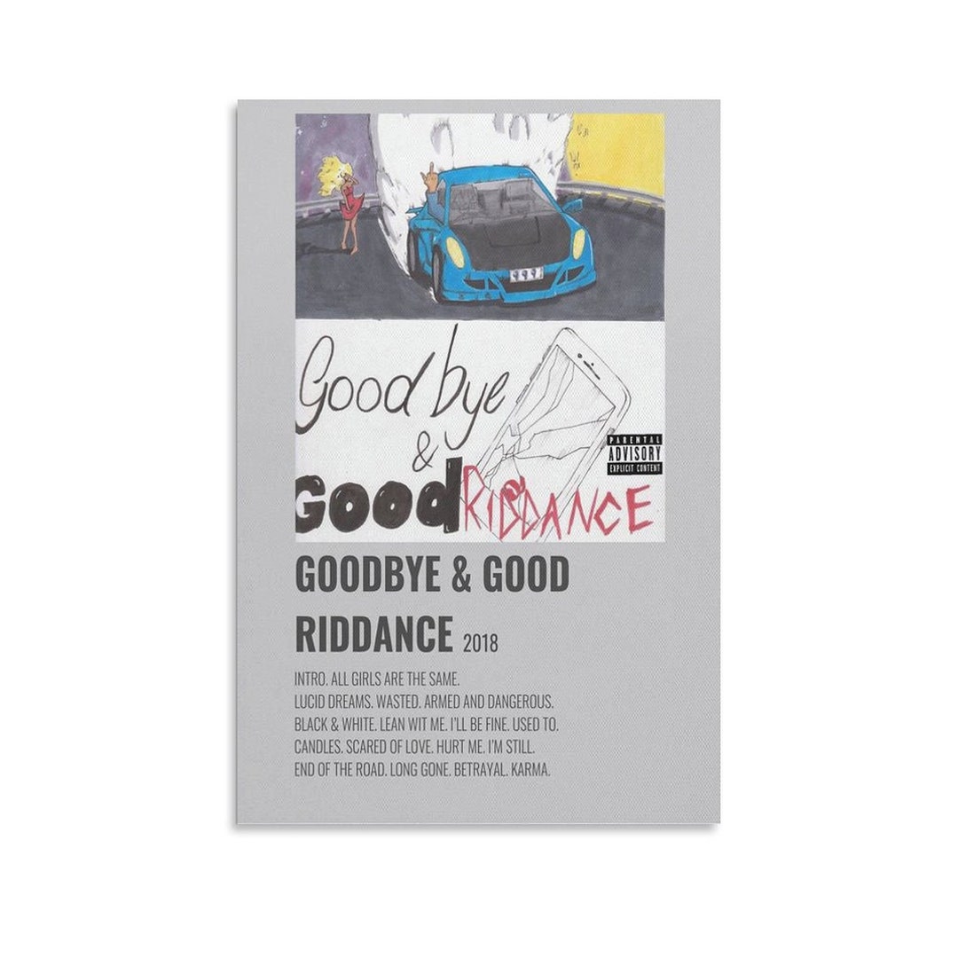 Goodbye & Good Riddance Album Cover Poster Canvas Art Poster and Wall ...