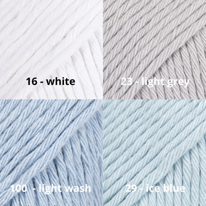 Drops Paris Yarn, 100% Cotton Yarn, Knitting Yarn, Summer Soft Light ...