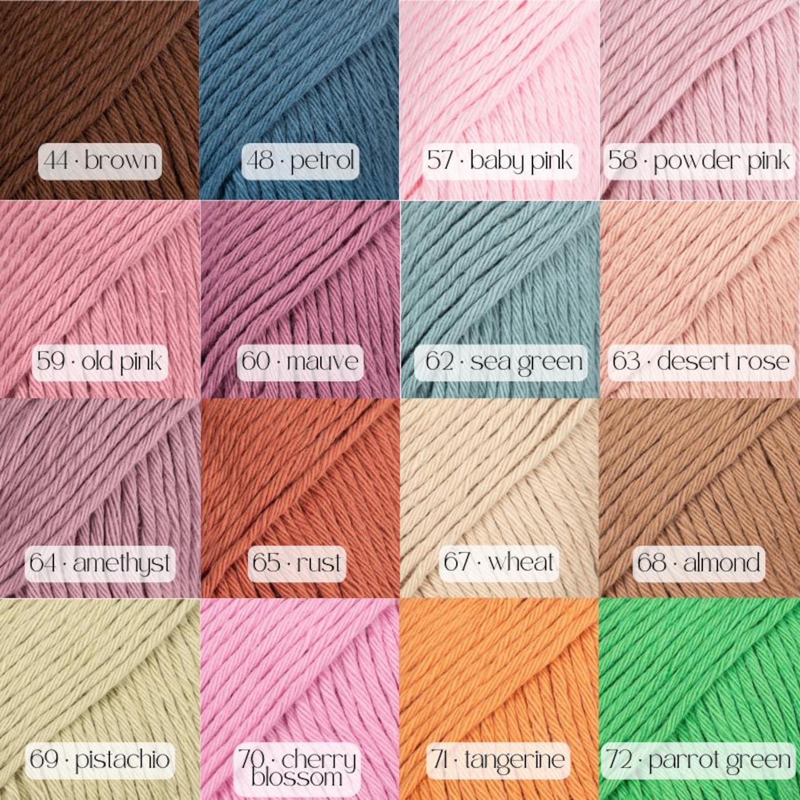 Drops Paris Yarn, 100% Cotton Yarn, Knitting Yarn, Summer Soft Light ...
