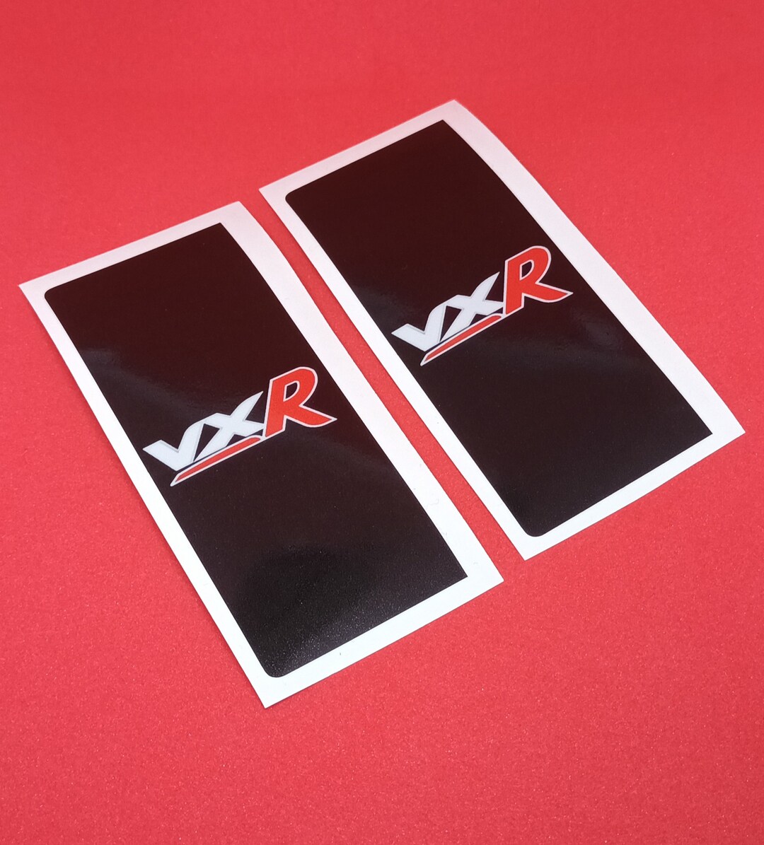 VXR Number Plate Sticker Front & Rear - Etsy UK