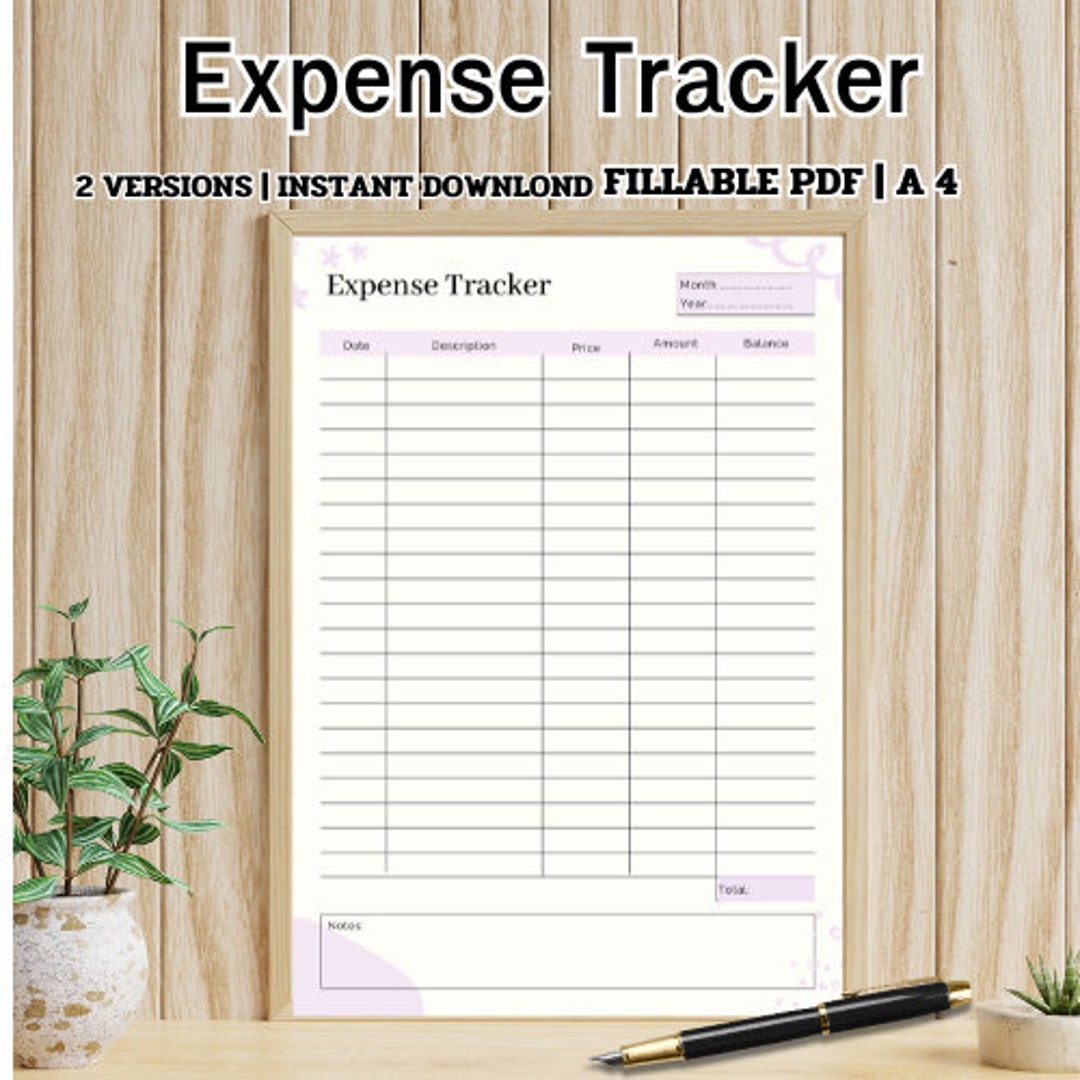 Expense Tracker,expense Planner,travel Expense Log,spending Tracker ...
