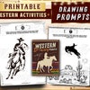 Western Cowboy Word Searches Printable for Kids and Adults Fun Wild ...